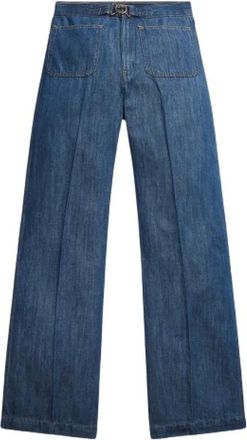 Polo Ralph Lauren Femme, Jeans, Bleu, Taille: W27 Wide Jeans
