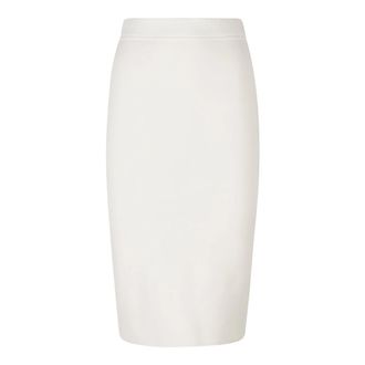 Tom Ford Knielanger figurbetonter Bleistiftrock mit formgebenden Details - - Skirts - Damen - Wei&szlig; - S