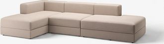 IKEA J&Auml;TTEBO 3,5er-Sitzelement mit R&eacute;camieren
