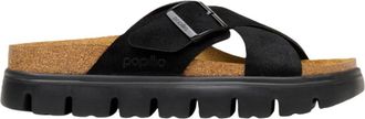 Birkenstock Femme, Chaussures, Noir, Taille: 38 EU Siena Chunky Coupe &Eacute;troite