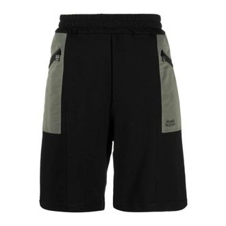 Alexander McQueen Cotton Shorts - - Shorts - Herren - Schwarzk - S