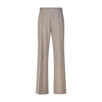 Cambio Elastische Schlaghose - - Trousers - Damen - Grau - XS L32