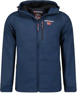 Geographical Norway Veste pour homme - Coupe droite - Bleu, bleu, M