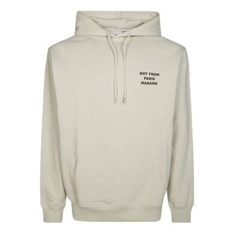 Dr&ocirc;le de Monsieur Homme, Sweatshirts et sweats &agrave; capuche, Beige, Taille: XL Le Sweat &agrave; capuche Slogan