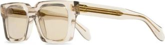 Cutler and Gross unisex, Accessoires, Beige, Taille: 50 MM 9386 Square Lunettes de soleil