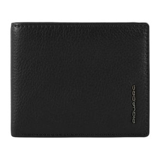 Piquadro Homme, Accessoires, Noir, Taille: ONE Size Portefeuille avec compartiment &agrave; documents amovible