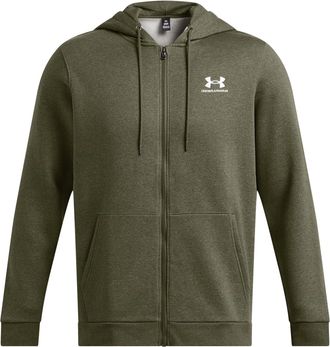 Under Armour Icon Fleece Kapuzenjacke Gruen, L Herren