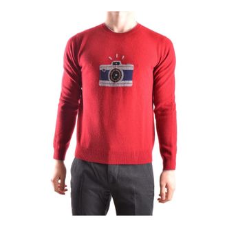 Altea Rundhals-Ausschnitt Strickware - - Knitwear - Herren - Rot - S