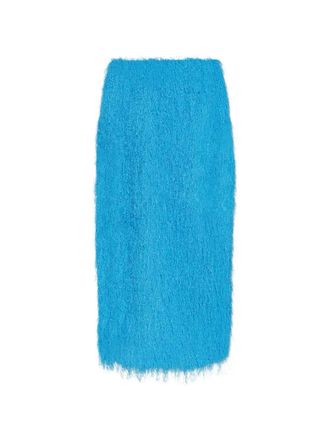 Dries Van Noten Jupe mi-longue &agrave; franges