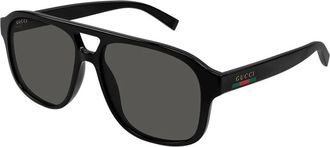 Gucci Herren, Accessories, Schwarzk, 57 MMGr&ouml;&szlig;e