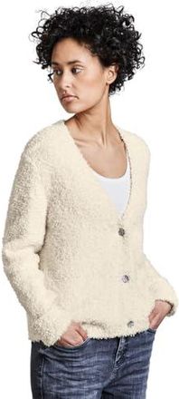 Street One A253929 Cardigan Douillet, Beige Doux, 46 Femme