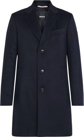 HUGO BOSS Kurzmantel aus einem Wolle-Kaschmir-Mix in