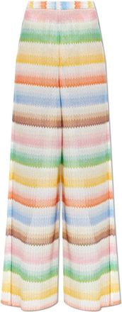 Missoni Femme, Pantalons, Multicolore, Taille: 38 FR Pantalon large