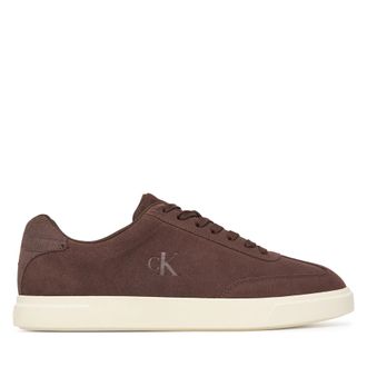 Calvin Klein Sneakers Calvin Klein Low Prof Cupsole Laceup Croc Bt HM0HM02285 Braun