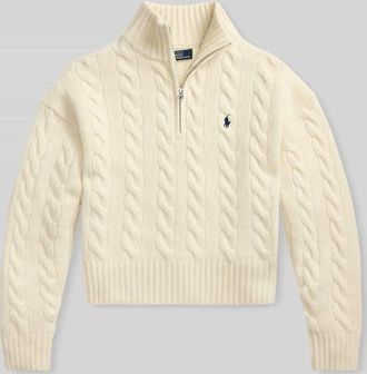 Polo Ralph Lauren Regular Fit Troyer aus Woll-Mix
