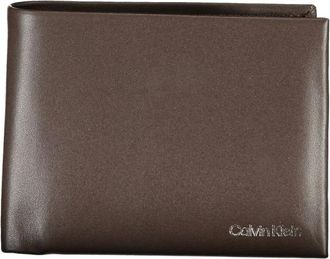 Calvin Klein Homme, Accessoires, Brun, Taille: ONE Size Portefeuille &Eacute;l&eacute;gant en Cuir avec Blocage Rfid