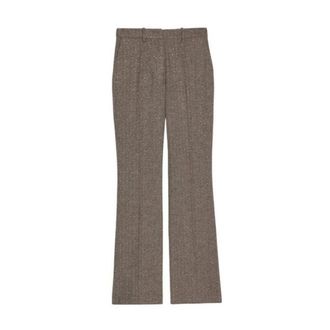 Ermanno Scervino Femme, Pantalons, Brun, Taille: 40 FR Sequined Pantalons