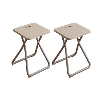 Generic Klappstuhl Camping Leicht Klein Faltbar 2er Set Hoher Belastbarkeit Klappst&uuml;hle Garten mit Metallrahmen Platzsparend f&uuml;r G&auml;ste K&uuml;che B&uuml;ro Hochzeit Par