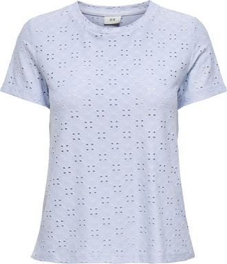 Jacqueline de Yong Damen Jdycathinka S/S Tag JRS Noos Top, Kentucky Blue, X-Large