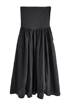 Next Midikleid Bandeau-Midikleid aus Jersey-Mischgewebe (1-tlg)