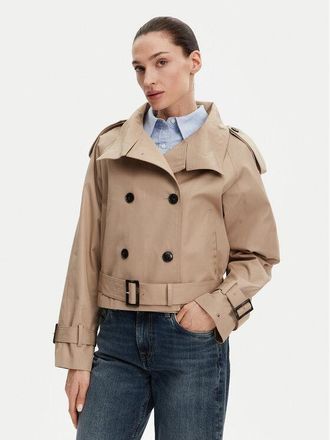 Tommy Hilfiger Tenchcoat WW0WW43933 Beige Regular Fit
