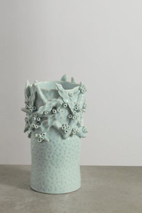 Marloe Marloe Vase En C&eacute;ramique Jules - Net Sustain - Vert