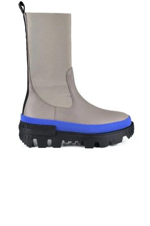 Moncler Stiefel - Neue Boots - Gr. 36 (EU) - in Grau - f&uuml;r Damen