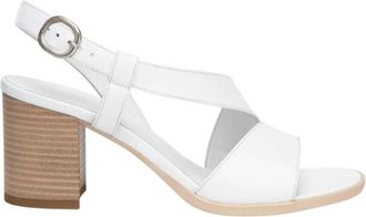 Nero Giardini Femme, Chaussures, Blanc, Taille: 38 EU Sandales &agrave; talons hauts
