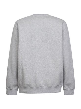 Gucci Mens Melange Grey Cotton Printed Sweatshirt Sweatshirts Sweater