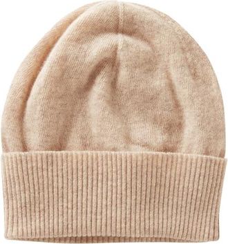 Benetton Berretto in Maglia 1002da010 Chapeau, Beige, Taille Unique Femmes