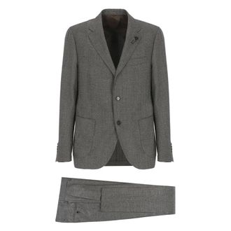 Lardini Single Breasted Suits - - Suits - Herren - Grau - L