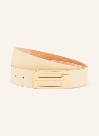 Victoria Beckham Lederg&uuml;rtel Jumbo Dorian weiss