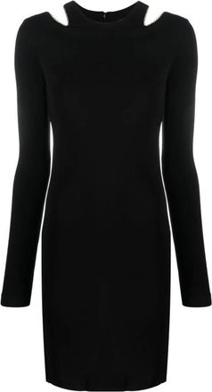 Just Cavalli Femme, Robes, Noir, Taille: 40 FR S04Ct1245 N21648Nero