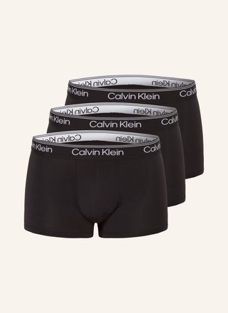 Calvin Klein 3er-Pack Boxershorts Microfiber Stretch schwarz