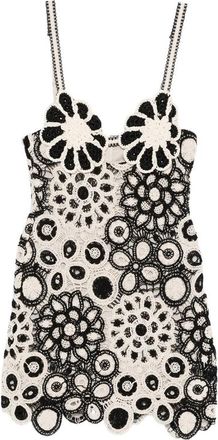 PatBo Floral-detail Mini Dress