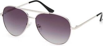 Harley-Davidson Harley-Davidson Lunettes de soleil carr&eacute;es classiques pour femme, m&eacute;tal, 61-13-140