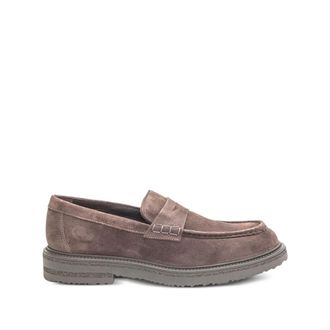 Rolando Sturlini Firenze Suede Loafers - - Shoes - Herren - Braun - 42 1/2 EU