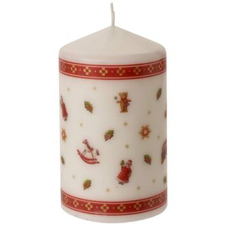 Villeroy & Boch Winter Specials Kerze Geschenk Toys M, dekorative, weihnachtliche Kerze f&uuml;r Ihre Festtafel, Wachs, 7 x 12 cm