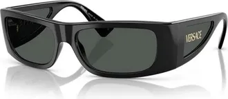 Versace unisex, Accessoires, Noir, Taille: 57 MM Lunettes de soleil