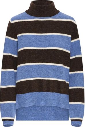 Ichi Ichi, Femme, Pulls, Multicolore, Taille: 40 FR Ihedeen LS3 Strik 20124545