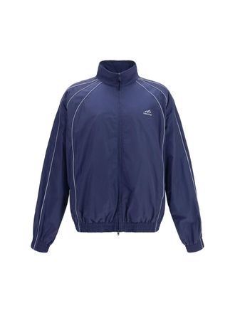 Balenciaga Mens Tracksuit Jacket Bodys New Dark Navy Cotton