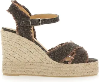 Castaner Femme, Chaussures, Brun, Taille: 40 EU Bromelia Espadrille Wedge