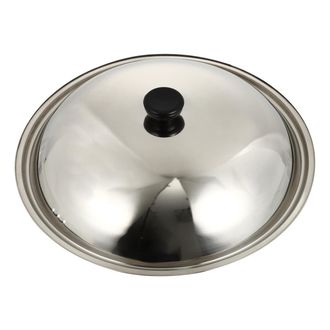 Cabilock Edelstahl Pan Deckel Pfanne Abdeckungen F&uuml;r Kochen Ersatz Topf Abdeckung Dome Wok Abdeckung Universaldeckel Aus Edelstahl F&uuml;r Nur Topfdeckel Aus Edels