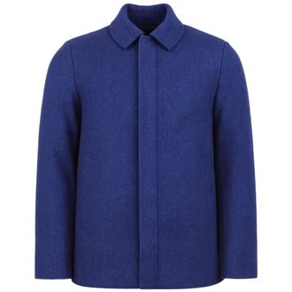 Lyle & Scott Fischgr&auml;t Herren Navy Wolljacke