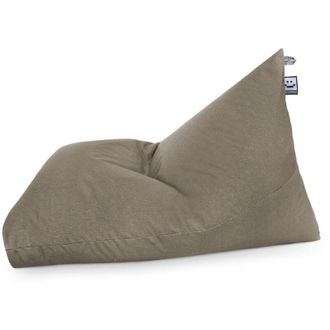 Happers Happers - Pouf Pyramide Naylim Mate pour Ext&eacute;rieur Sable xl Sable
