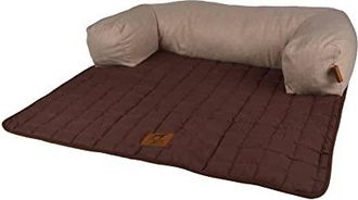 LOVE STORY Sofabezug mit Nackenrolle, Polyester, 75 x 70 cm, Naturfarben