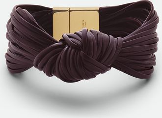 Bottega Veneta Bracelet En Cuir Knot - Bottega Veneta