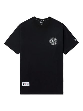 New Era t-shirt à logo strassé Yankees - Noir
