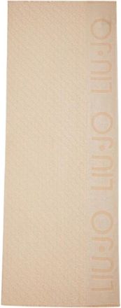 Liu Jo Femme, Accessoires, Beige, Taille: ONE Size Écharpe Frangée Jacquard avec Logo