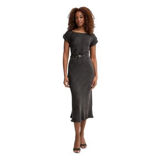 Guess Dalia Midikleid - - Dresses - Damen - Schwarzk - XS